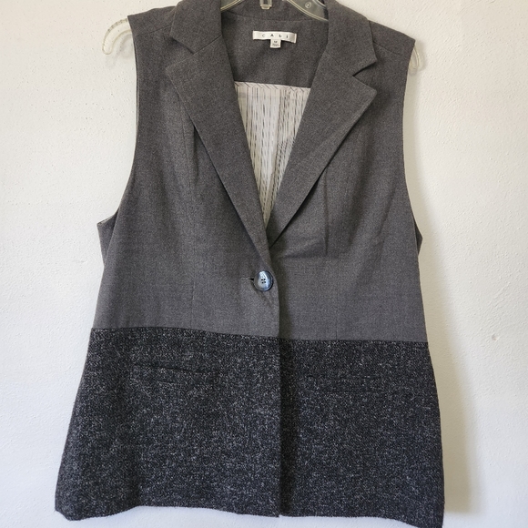 CAbi | Jackets & Coats | Cabi Gray Vest | Poshmark